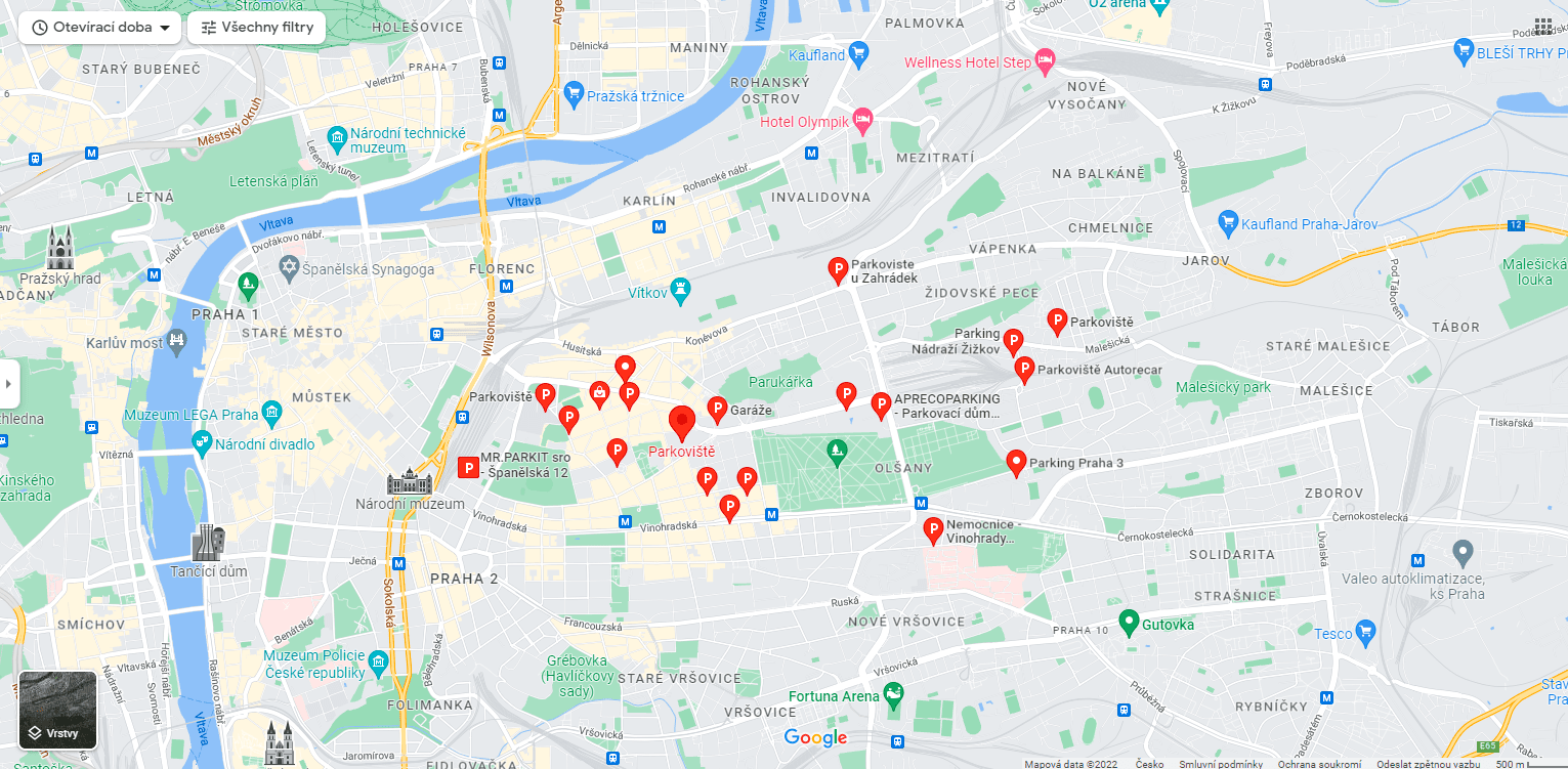 Parkování Praha 3 - Kde a za kolik zaparkovat? - Autotrip.cz