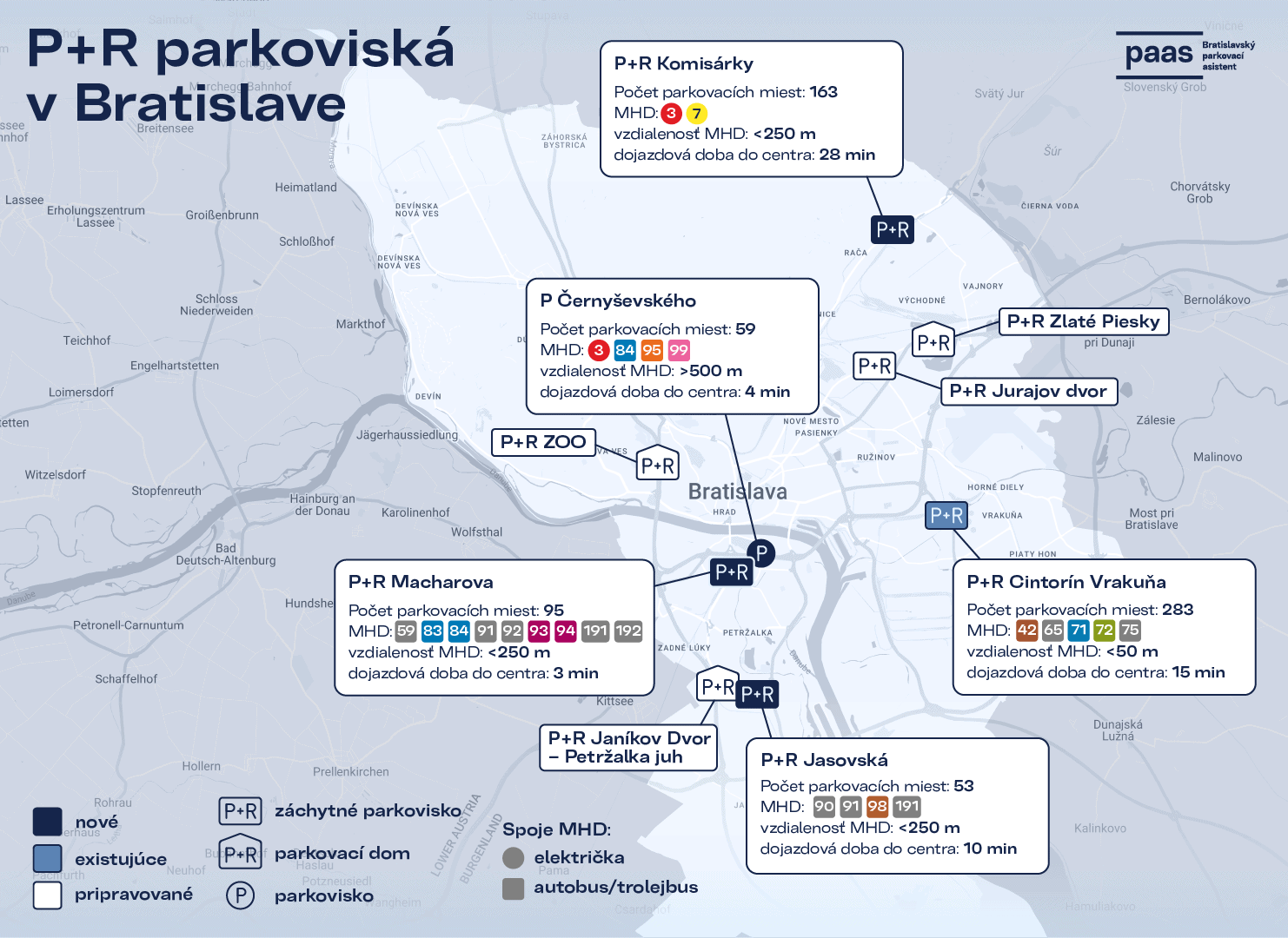Parkování v Bratislavě: Jak a kde zaparkovat jako návštěvník - Autotrip.cz